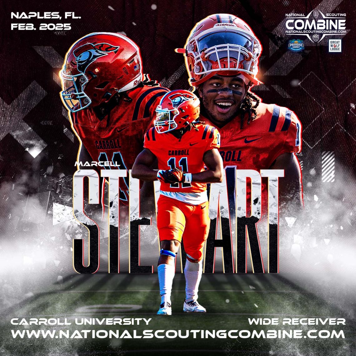 National Scouting Combine Presents WR Marcell Stewart – NATIONAL ...