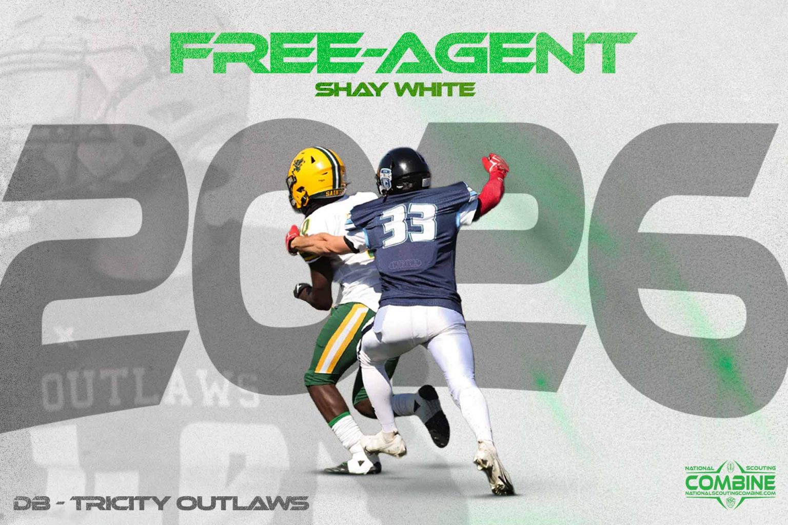 National Scouting Combine Features Defensive Back Shay White from ...